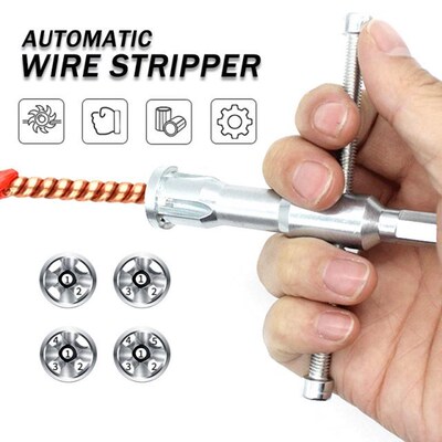 Automatic Wire Stripper Wire Twisting Plier Electrician Gene
