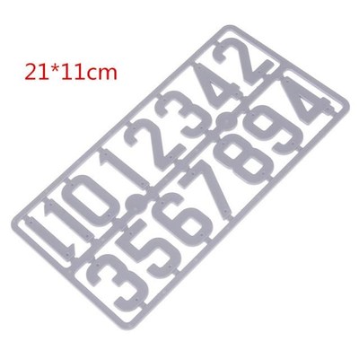 Plastic Digital Number Beekeeping Marking Board Beehive Apic