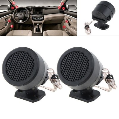 1 Set 500w Car Power Built-in Crossovers Auto Loud Speakers