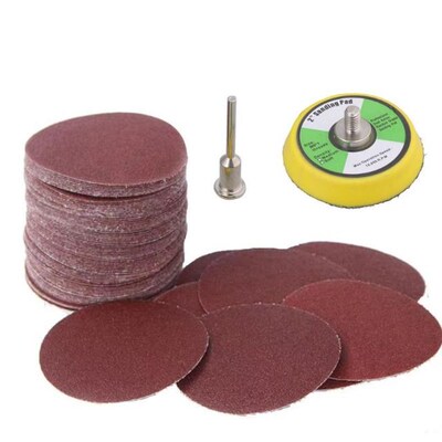2 Inch 50 mm Sanding Discs Sanding Paper Hook and Loop Sandi