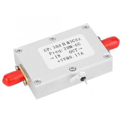 RF Amplifier Low Noise Signal Receiver Broadband Gain 30dB L