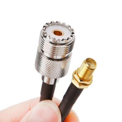 SMA Female To UHF SO239 PL259 Female RG58 Pigtail Cable RF C