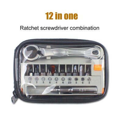 12Pcs Mini Ratchet Wrench Close Quarter Wrench Ratcheting Sc