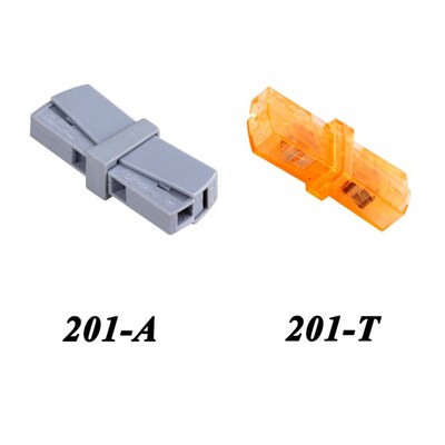 10pcs/lot PCT-201( 224-201) Single 1 pin cable wire connecti