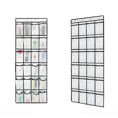 Over The Door Shoe Organizer Clear Hanging Shoe Rack Nonwove