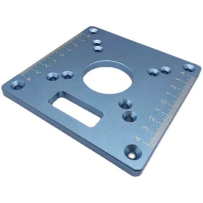 Universal Aluminium Router Table Insert Plate Woodworking Be