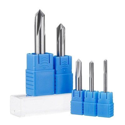 3-12mm 4 Flutes 90 Degree Chamfering Mill for Aluminum Tungs