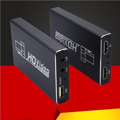 Video Card 4K 1080P HDMI Capture Card Live Streaming USB Vid