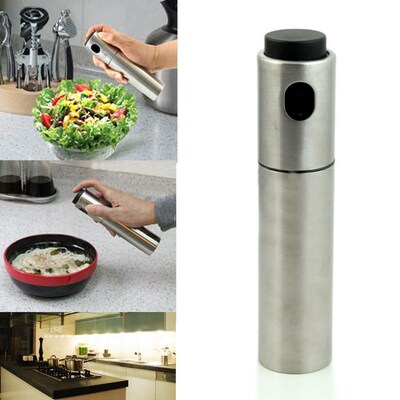 Oil Spray Aceite Sprayer Bottle Stainless Steel Cooking Tool