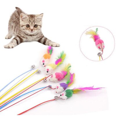 Brand New Funny Plastic Pet Toys Cat Mouse-like Toy Rabbit S