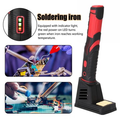 Professional Electric Soldering Iron Kit Rechargeable Wirele