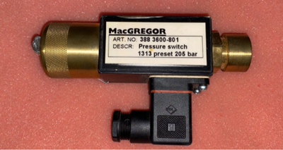 MacGREGOR 1313 preset 205 bar 压力开关现货议价