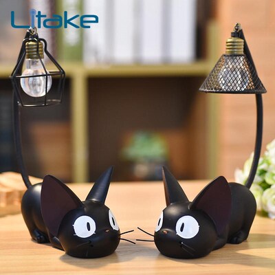 Litake Anime Studio Ghibli Miyazaki Hayao JiJi cat night li