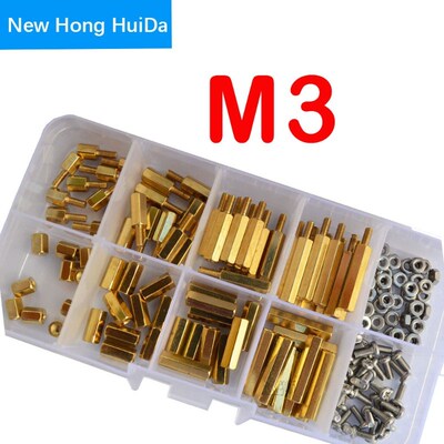 M2 M2.5 M3 M4 Hex Brass Standoff Male Female Thread Pillar S