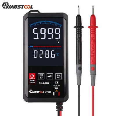 Mustool MT111 Touch Screen Digital Multimeter 6000 Counts D