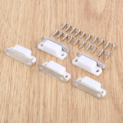 5 Pcs 27*10mm Magnetic Door Catches Kitchen Cupboard Wardrob