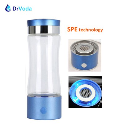 New SPE Hydrogen Generator Water Ionizer Bottle 380ml with S