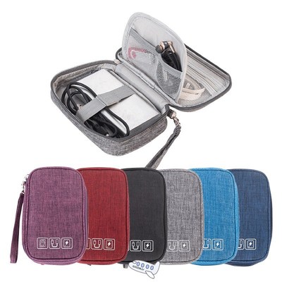 Portable Digital Storage Bags Organizer USB Gadgets Cables W