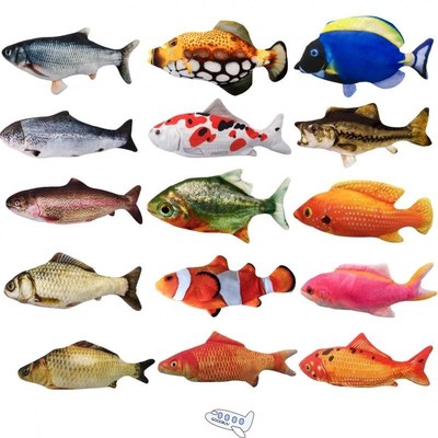 Electronic Pet Fish Toy Cat Toy Electric USB Charging Simula