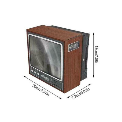 2021 Retro TV Phone Screen Video DIY Enlarger Amplifier Magn