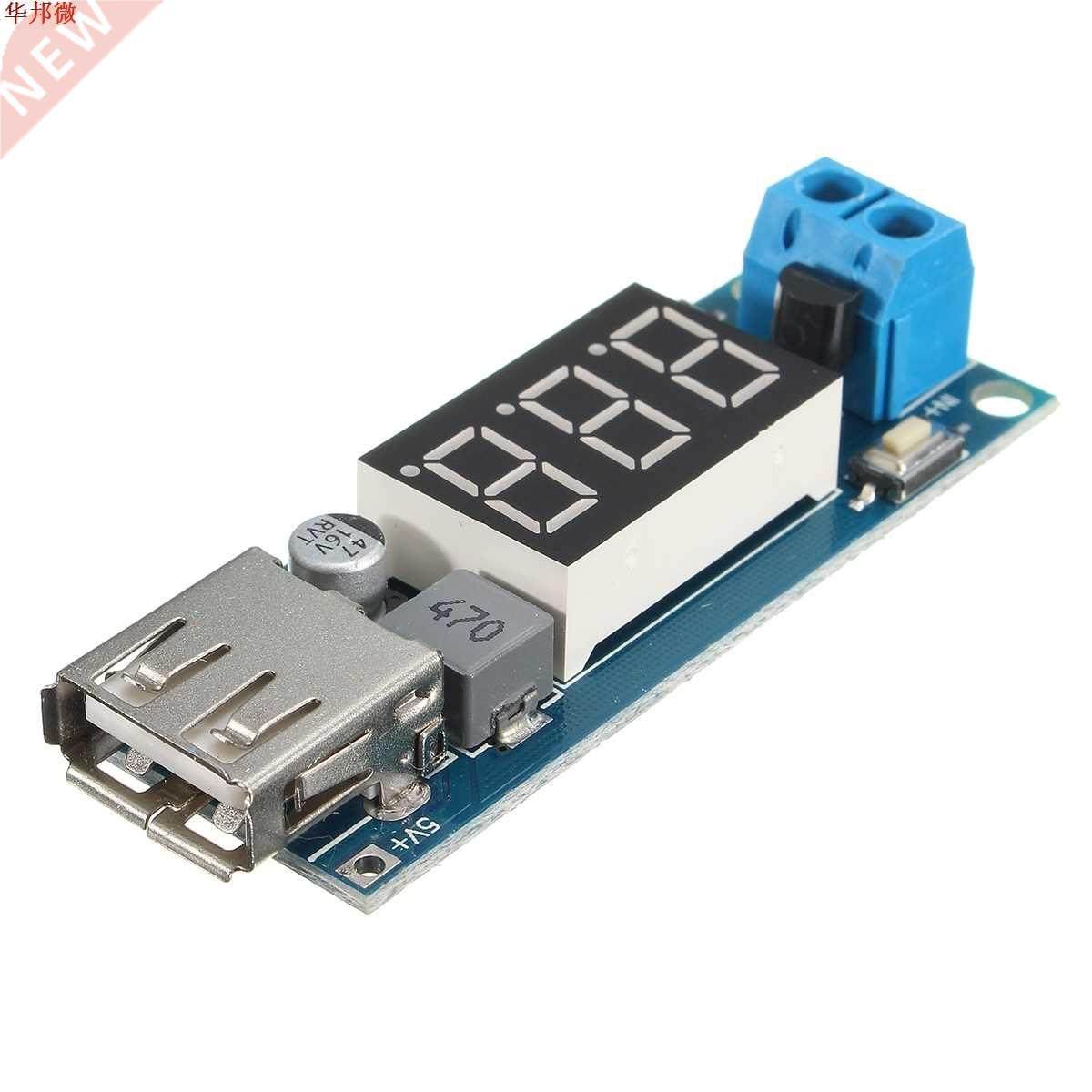 YS-04 DC-DC Input 4.5-40V Output 5V/2A Step Down LED Volt Me_虎窝淘