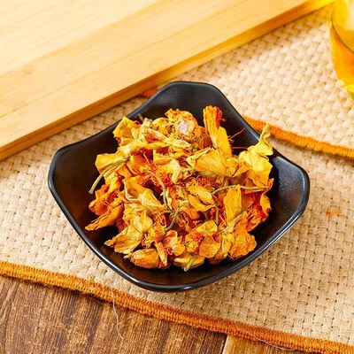 正品金莲花散装500ng内蒙特产新2024天然金莲花花草茶泡水泡茶