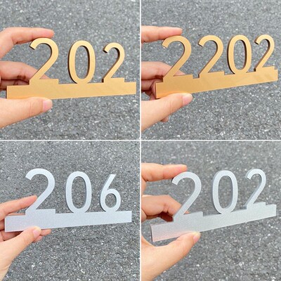 Acrylic Doorplate Number Sign Door Number Sign Entry Door La