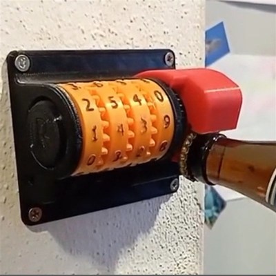 BeerCap Counter BottleOpener Fathers Day Gift BeerCap Counte