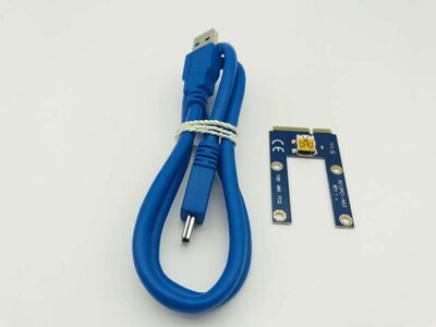 Mini PCI-E to PCIe 60cm USB 3.0 PCI Express 1x to 16x Extend