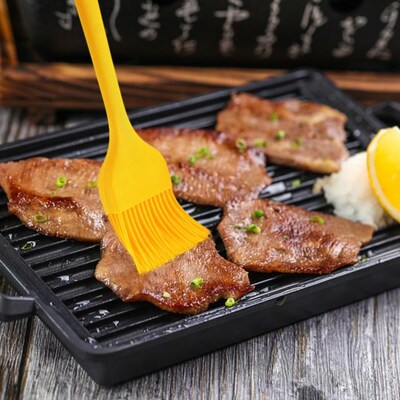 1pc Silicone Basting Pastry Brush Oil Brushes 适用于 Cake Br