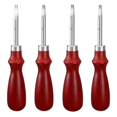 4Pcs Edge Leather Beveler Craft Keen Edge Beveler Cutting Be