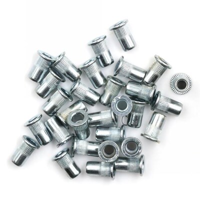 M5 Thread 304 Stainless Steel Rivet Nut Insert Nutsert Knurl