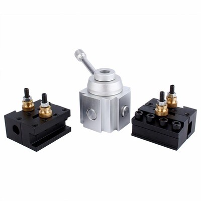 Mini CNC Lathe Tool Holder Quick Change Tool Post Cutter Hol