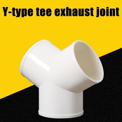 Y piece 4inch Duct Connector 3 Ways Splitter 适用于 Ventilat
