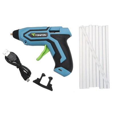 Tonfon Original 3.6V Cordless Hot Glue Guns USB Rechargable
