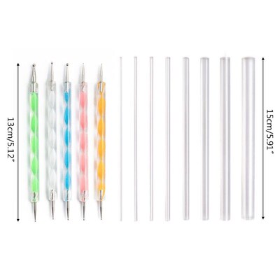 13pcs Mandala Dotted Tools Set for Painting Rock Acrylic Sti