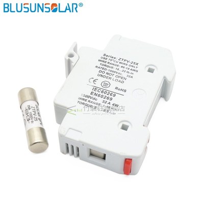 PV Solar 10a 12a 15a 20a 30a  Fuse 1000V DC Fusible 10x38 gP