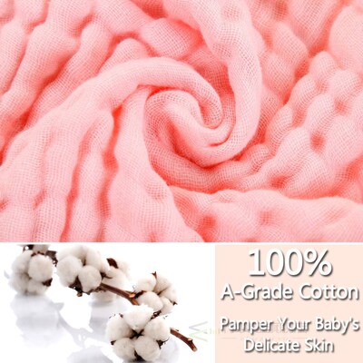 Muslin Baby Cotton Gauze Washcloth Baby Towel Newborn Child