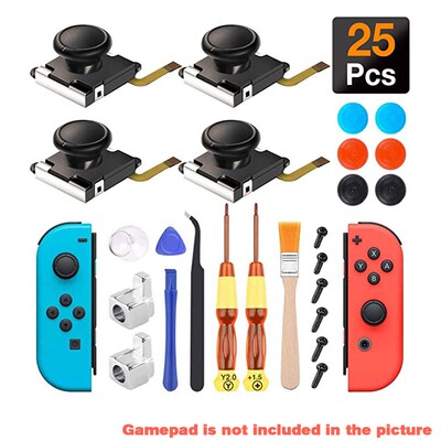 Joycon Joystick 3D Replacement Joystick Thumb Sticks Sensor