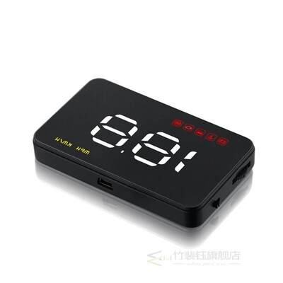 Hot A1000 Car HUD OBD II Head Up Display Overspeed Warning S