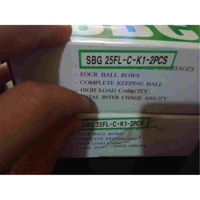现货供应SBC正品滑块 出售SBC导轨滑块配件SBG25FL-C-K1-2PCS包邮