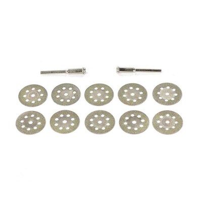 Rotary Power Tool 10pcs 22MM 8-hole Wood Metal Engraving Ele