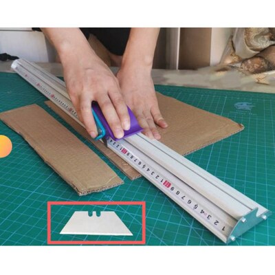 For Kt board Pvc board Manual Cutting ruler aluminum alloy a