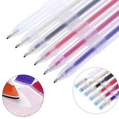 10pcs Heat Erasable Pen High Temperature Disappearing Fabric