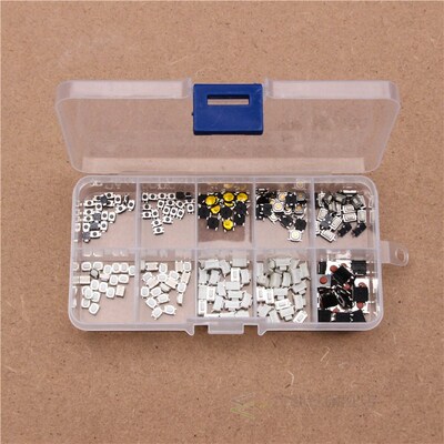 200PCS 10 Models Car Remote Control Tablet Micro Switch Key