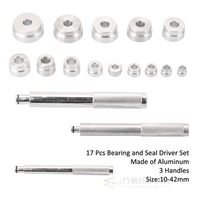 17 Pcs Wheel Bearing Race Seal Bush Driver Master Tool Set A