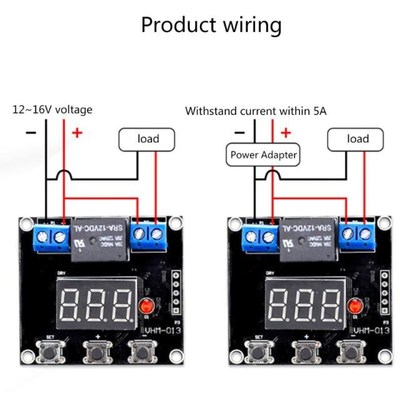 Timer Down Countdown Switch Module 0-999 Minutes Setting Ran