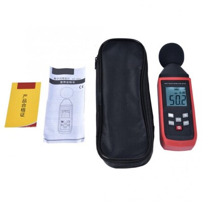TA8151 LCD Digital Sound Level Meter Noise Detect Tester Dat