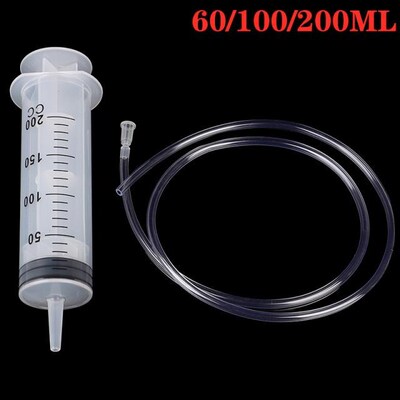 60/100/200ml Plastic Large Capacity Syringe Reusable Pump Oi