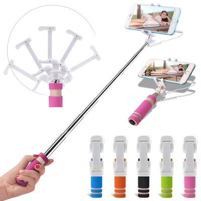 Malloom  Handheld Wired Palo Selfie Stick Tripod Monopod